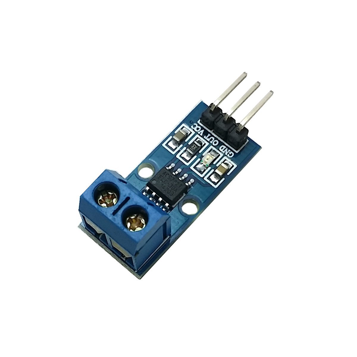 ACS712 20A 電流感測器模組 – 台灣物聯科技 TaiwanIOT Studio