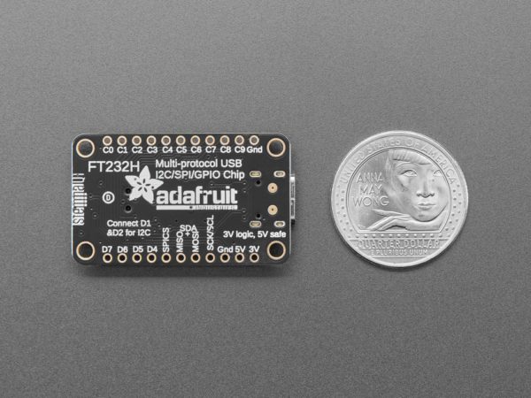 Adafruit美國製 FT232H Breakout 模組 – General Purpose USB to GPIO+SPI+I2C ...