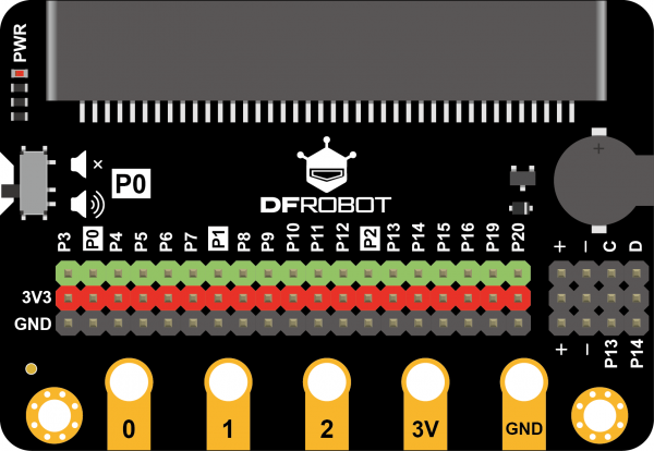 micro:bit IO 擴展板 IO Extender for micro:bit V2.0 DFRobot原廠 – 台灣物聯科技 ...