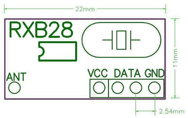 無線接收發射傳輸模組 Superheterodyne wireless transceiver module (433MHz) – 台灣物聯 ...